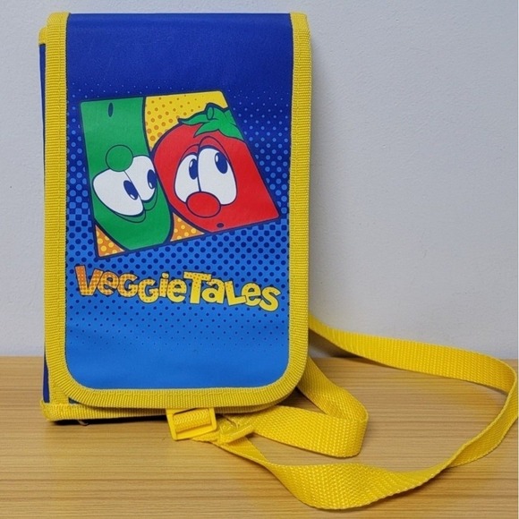 Accessories | Veggie Tales Bob Larry Mini Backpackbinder Vintage 9s Zip ...